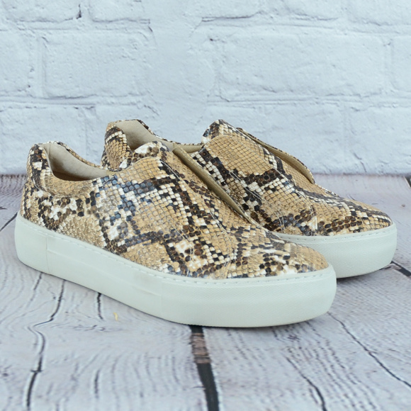 J/SLIDES | Shoes | Newnwot Jslides Platform Snakeskin Slipon Sneakers | Poshmark